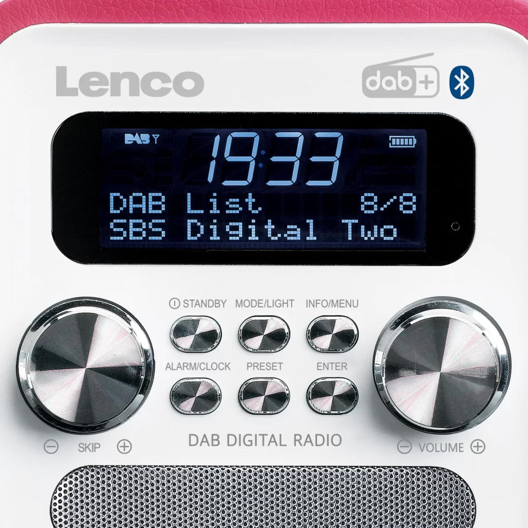Портативное FM-радиo Lenco PDR-051PKWH - Hi-Fi.by
